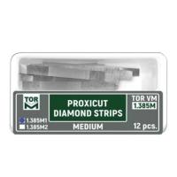 China Medical Grade SS Dental Proxicut Diamond Strips 1.385C 12pcs/Do-All Proxicut System for Certification ce and Performance for sale