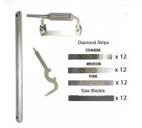 China Class II Dental Proxicut Diamond Strips 1.385 12pcs/Do-All Proxicut System Imported from Russia for Dental Professionals for sale