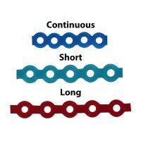 China 2024 Long/Short/Continuous Size Dental Orthotic Elastolink Power Chain Clear White with GB15979-2002 Safety Standard for sale