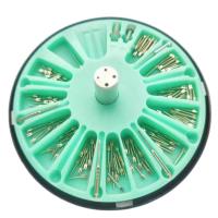 China 120pcs/Box Golden Dental Screw Post Dental Titanium Post for sale