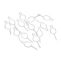 China ISO Certified Dental Orthodontic Ligature Twisted 200pcs/pack Made of Medical Stainless Steel for Dental for sale