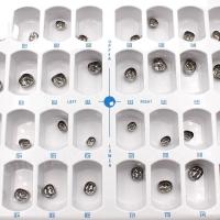 China Good Preformed Primary Molar Temporary Kit Stainless Steel Metal Material Dental Kids Crown 48sizes Shelf Life 2 years for sale