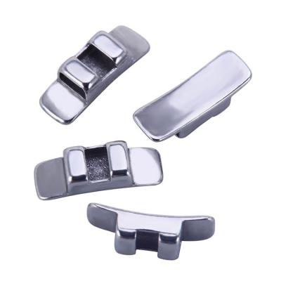 China ISO Certified Dental Braces Orthodontic Molar Bands MBT 022 Conv Buccal Tube Lingual Sheath No Hook Manual Power Source for sale