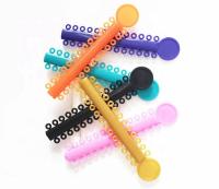 China 1040pcs/bag Dental orthodontic accessory odontologia Elastic Ligature Ties For Bracket Sale O rings ortodoncia Elastics for sale
