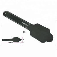China ISO 9001 2008 Certified Black Aluminum Magnesium Alloy Dental Contrast Board Perfectly Suited for Intraoral Photography for sale
