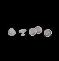 China CE ISO Certified Dental Orthodontic Plastic Ceramic Clear Invisible Lingual Button for Invisible Orthodontic Treatment for sale