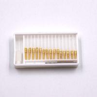 China Manual 2024 15pcs/ box Dental Root Canal Pins Post screws Posterior Therapy gold Coated BM1.2 - for sale
