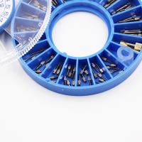China Manual 2024 15pcs/ box Dental Root Canal Pins Post screws Posterior Therapy gold Coated BM1.2 - for sale
