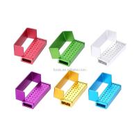 China Disinfection Orthodontic Accessory Diamond Dental Bur Holder Aluminium for sale