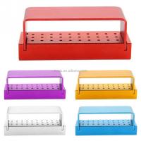 China Disinfection Orthodontic Accessory Diamond Dental Bur Holder Aluminium for sale
