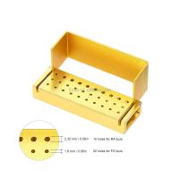 China Disinfection Orthodontic Accessory Diamond Dental Bur Holder Aluminium for sale