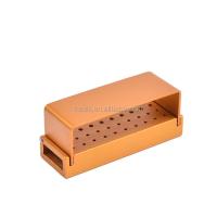 China Disinfection Orthodontic Accessory Diamond Dental Bur Holder Aluminium for sale