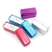 China Metal Dental Lab Bur Holder Block Box High Low Speed 30 Holes for sale