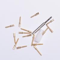 China 1.8mm Orthodontic Dental Gold Plated Screw Posts For Metal Restorations for sale