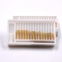 China 1.8mm Orthodontic Dental Gold Plated Screw Posts For Metal Restorations for sale