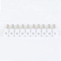 China Class I Instrument Dental Lab White Polishing Cup Prophy Brush Dental 100pcs/Bag for sale