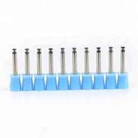 China Class I Instrument Dental Lab White Polishing Cup Prophy Brush Dental 100pcs/Bag for sale