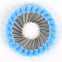 China Class I Instrument Dental Lab White Polishing Cup Prophy Brush Dental 100pcs/Bag for sale