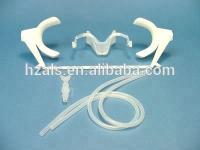 China Dry Field System Adjustable Orthodontic Cheek Retractors Dental With Suction for sale