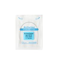 China Dead Soft Flat Orthodontic Retainer Wire 4.6m Spool 60 Inches for Professional Dental Use for sale