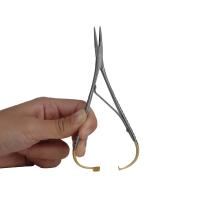 China Metal Orthodontic Separating Pliers Silver Mathieu Elastic Separating Pliers for sale