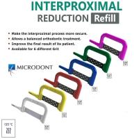 China Microdont Dental Orthodontic Enamel IPR Automatic Interproximal Reduction Strips 0.05/0.1/0.2/0.3/0.4/0.5mm for sale