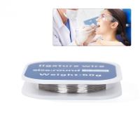 China Class II Dental Surgical Orthodontic Ligature Wire 0.2mm 0.25mm 0.3mm Round Stainless Steel for sale