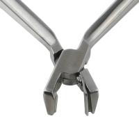 China Dental Geaw Step Plier Orthodontics RMO Forceps With Vertical Loop 1MM 2MM 3MM for sale