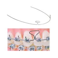 China CE certificated Dental Metal Orthodontic Elastics Braces Ligature Tie for sale