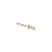 China MFDS Standard Teeth Dental Implant Supplies Tapered Screw Post Kit 24k Gold Plated for sale