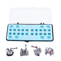 China Roth MBT Edgewise Orthodontic Brackets With 0.022/0.018 Slot Size And Hook On345 for sale