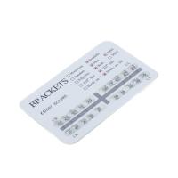 China 0.022/0.018 Slot Orthodontic Bracket Box Paper Pack for sale