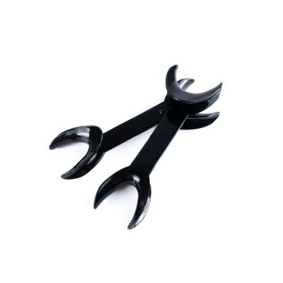 China Dental Double Head Cheek Retractor Orthodontic Lip Retractor For Oral Surgery Black White for sale