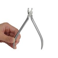 China Orthodontic Crimpable Hook Plier for Braces Elastic Retention – Durable Stainless Steel Pliers for sale