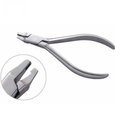 China Vertical Groove Thermoforming Pliers - Stainless Steel Orthodontic Tool for Aligner & Retainer Adjustments for sale