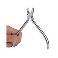 China Vertical Groove Thermoforming Pliers - Stainless Steel Orthodontic Tool for Aligner & Retainer Adjustments for sale