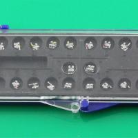 China MIM Mini Roth Bracket 2G With Sandblast 0.022 0.018 Slot No Hook 3 WH 345 WH Orthodontic Bracket for sale