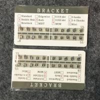 China CNC Mini Roth  MBT Bracket 0.022  0.018 Slot Laser Mark No Laser Mark  With Without Hook for sale