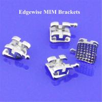 China MIM Mini Roth Bracket 2G With Sandblast 0.022 0.018 Slot No Hook 3 WH 345 WH Orthodontic Bracket for sale