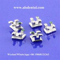 China MIM Mini Roth Bracket 2G With Sandblast 0.022 0.018 Slot No Hook 3 WH 345 WH Orthodontic Bracket for sale