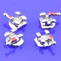 China MIM Mini Roth Bracket 2G With Sandblast 0.022 0.018 Slot No Hook 3 WH 345 WH Orthodontic Bracket for sale