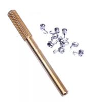 China Stop Locks With Hook 5.7mm/3.3mm Orthodontic 20pcs (10L+10R) Stainless Steel Pack for sale