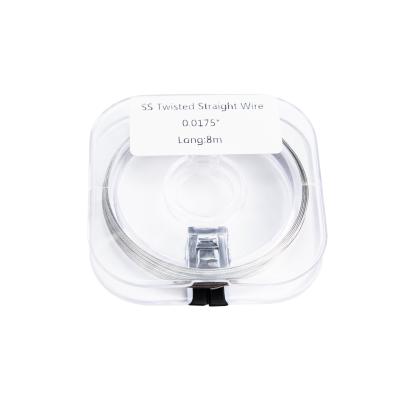 China Multi-Gauge Orthodontic Products: SS Twist Straight Wire (0.0155/0.0175/0.0195 Inch) - Premium Ortho Accessories & Dental Clinic Supplies for sale