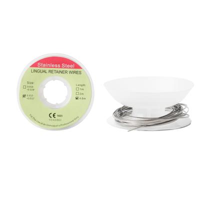 China Retainer Wire - Durable Orthodontic Supplies (0.010×0.028×6 Inch) | Precision Ortho Accessories for Dental Retention W0.7mm H0.25mm L150mm for sale