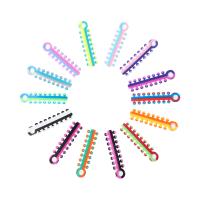 China Bicolor Ligature Tie 20sticks/pk | 20 Dual-Tone Elastic Orthodontic Ties for Braces | Secure & Stylish Alignment for sale