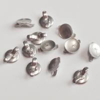 China Round Bondable Lingual Button  W/ Small Cleat Mesh Base for sale