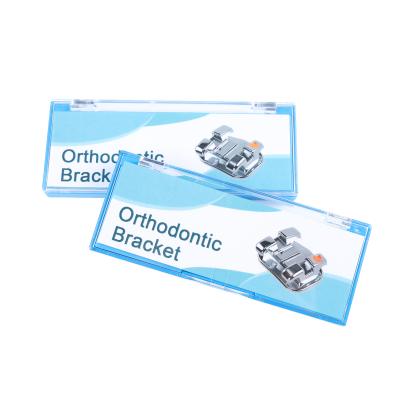 China MIM Mesh Base Mini Roth MBT Orthodontic Bracket 0.022 0.018 No Hook 3 WH 345 WH Laser Mark No Laser Mark for sale