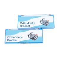China MIM Mesh Base Mini Roth MBT Bracket 0.022 0.018 No Hook 3 WH 345 WH Laser Mark No Laser Mark Orthodontic for sale