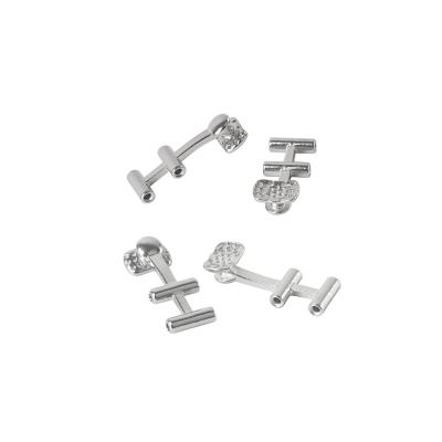 China Eruption Eyelet Double Tube Orthodontic Bracket Auxiliary Wire for sale