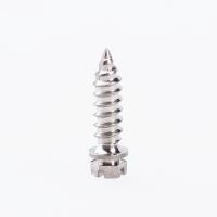 China Titanium Micro Implant Button Head With Hole 1.4 1.6 2.0mm 6 8 10 12mm 10 Pcs Pack For Orthodontic Anchorage for sale